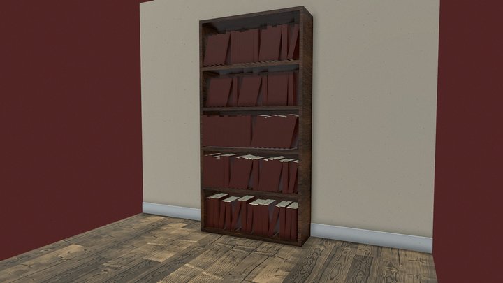 Library 3D models - Sketchfab