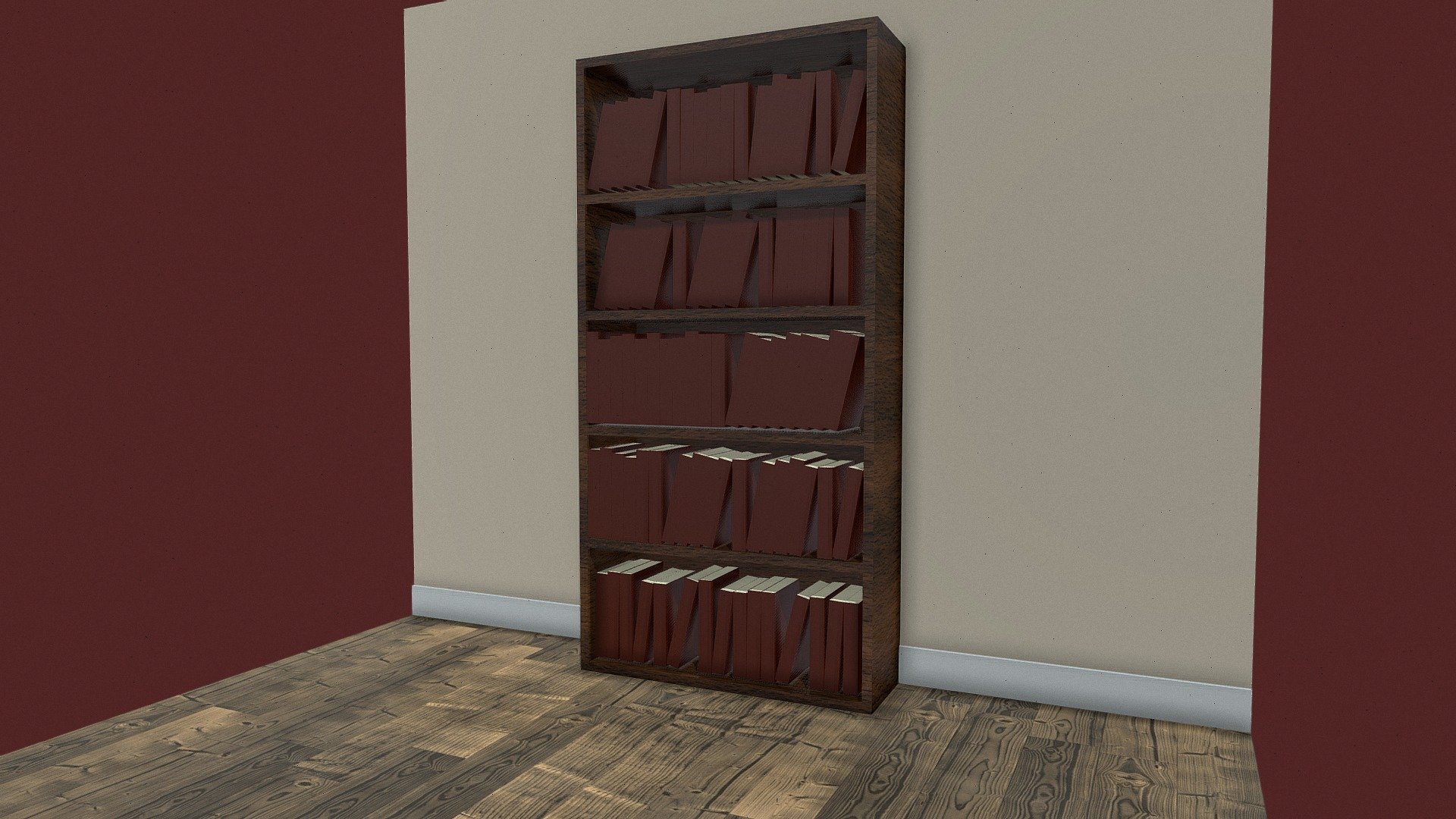 Secret Library Door - 3D model by cyclonicninja69 [0abd26c] - Sketchfab