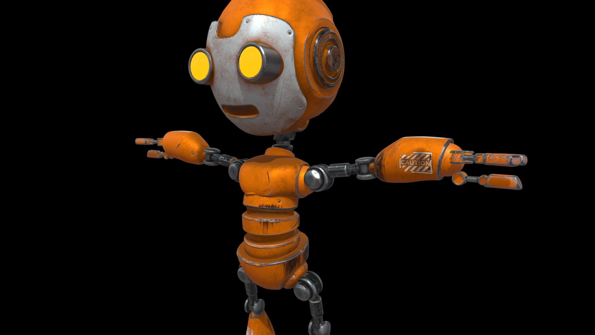 Robot character - Download Free 3D model by V-Enterprises [0abd7bf ...