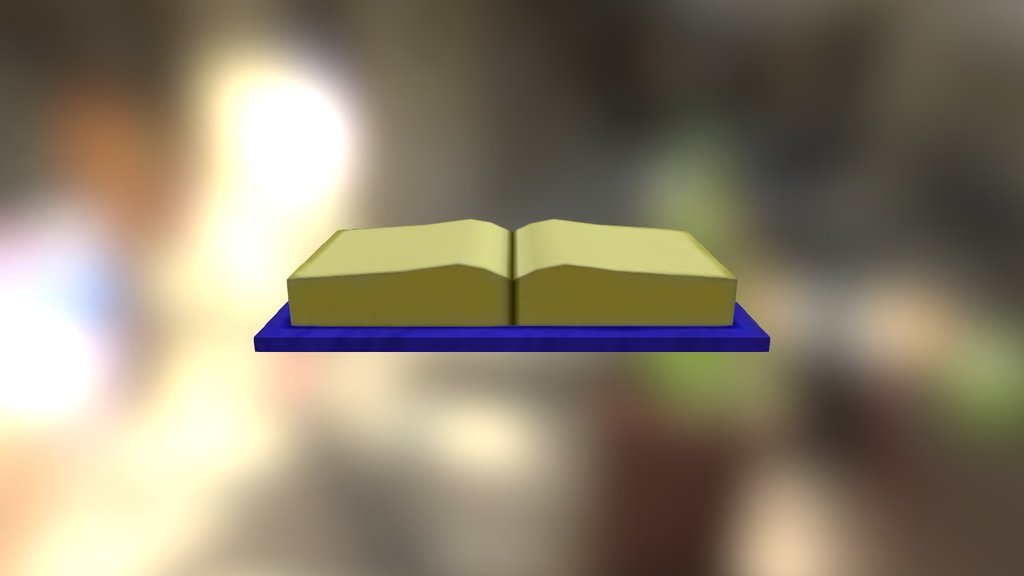 Open Book - 3D model by air6925 [0abde17] - Sketchfab