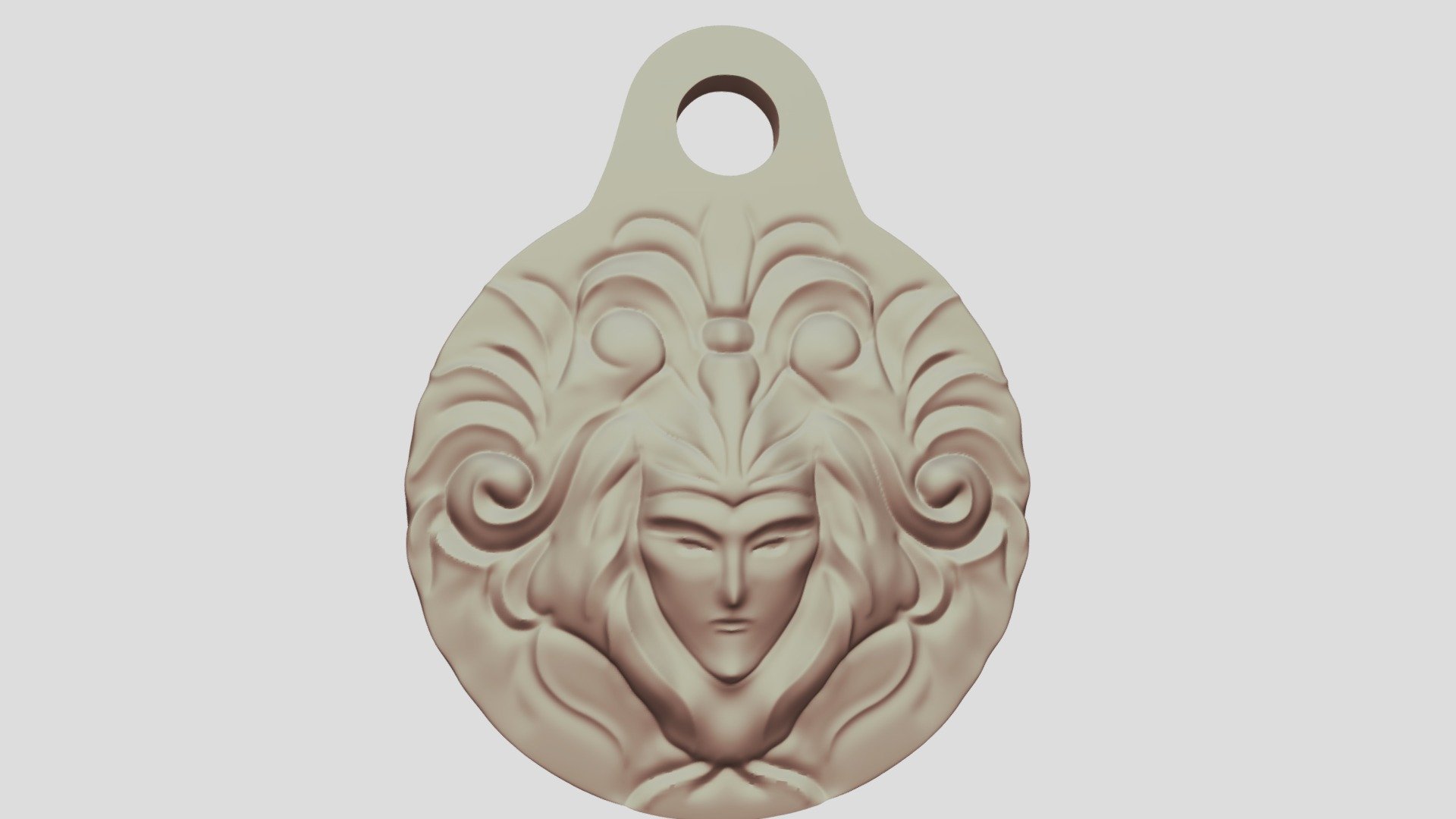 Keychain Circle - Download Free 3D model by badrax (@badrax.news ...