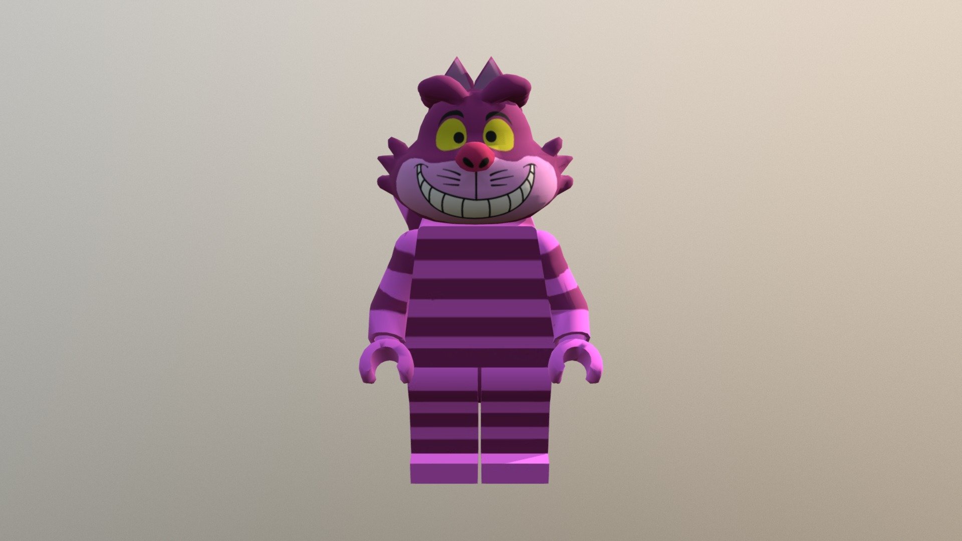 Lego Cheshire Cat previous itterattion - 3D model by Shaun_Wing ...