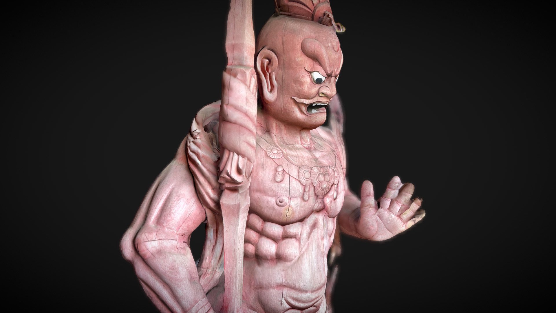 Taoism wind warrior in Mijasima mount - Download Free 3D model by ...