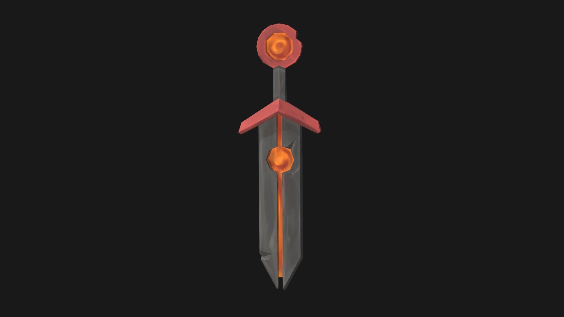 Inferno Sword - 3D model by honestylyazzi [0ac23ae] - Sketchfab