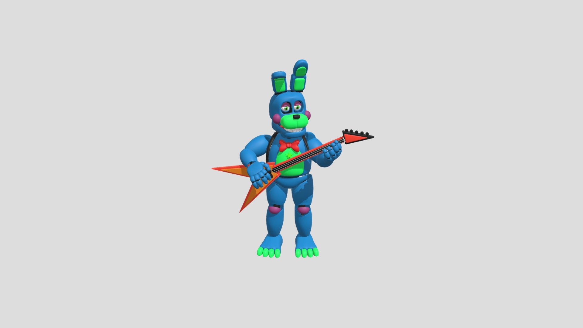 Rockstar_Bonnie - 3D model by fnaf god1231000 (@31ishyl200) [0ac2ad0 ...