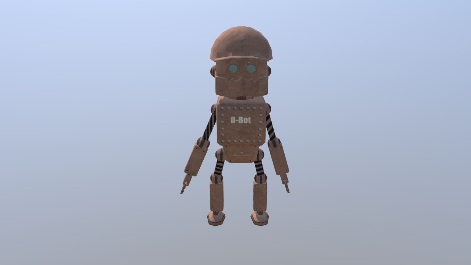 Toy Robot - 3D model by Erica Soo (@EricaSoo) [0ac3ae9] - Sketchfab