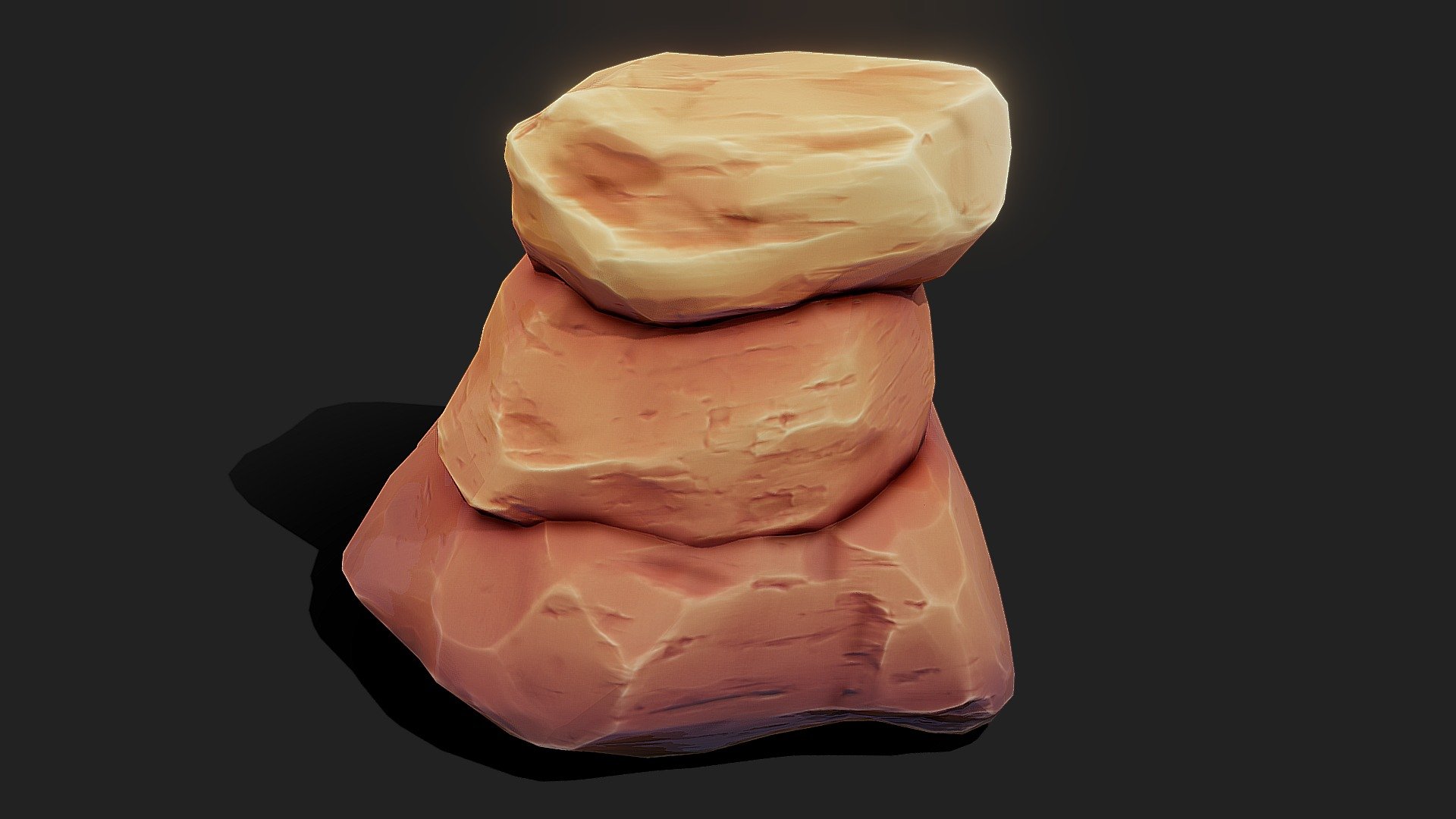 Cartoon Rock - Buy Royalty Free 3D model by zames1992 [0ac3fcc ...
