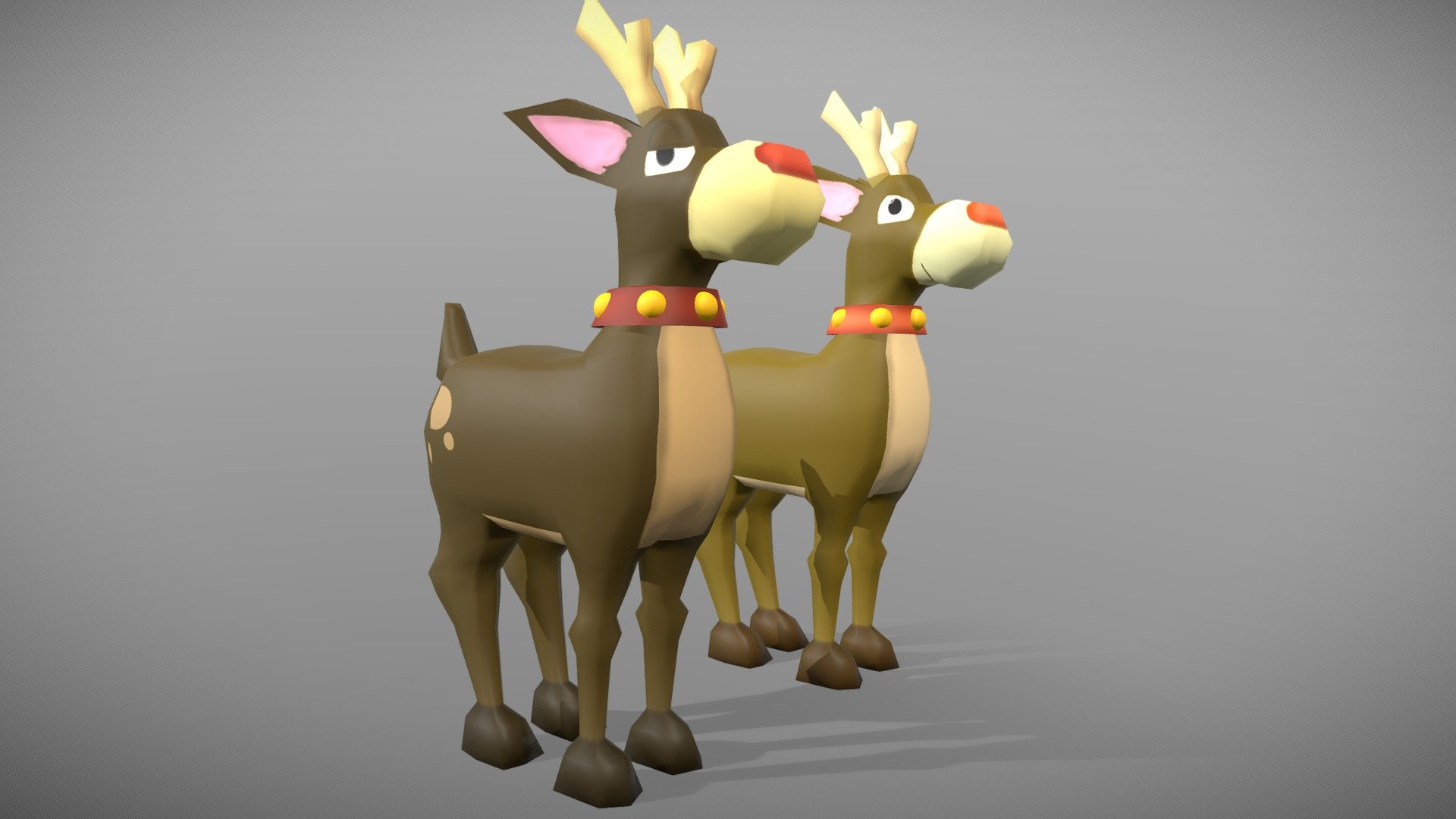 Reindeer Pack - Buy Royalty Free 3D model by Ainaritxu14 [0ac5849 ...