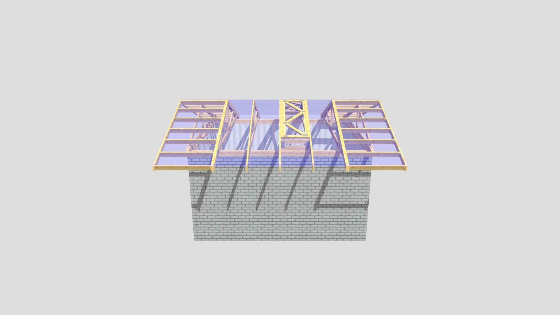 Chata - Download Free 3D model by Krovy - Strechy s.r.o. (@krovystrechy ...