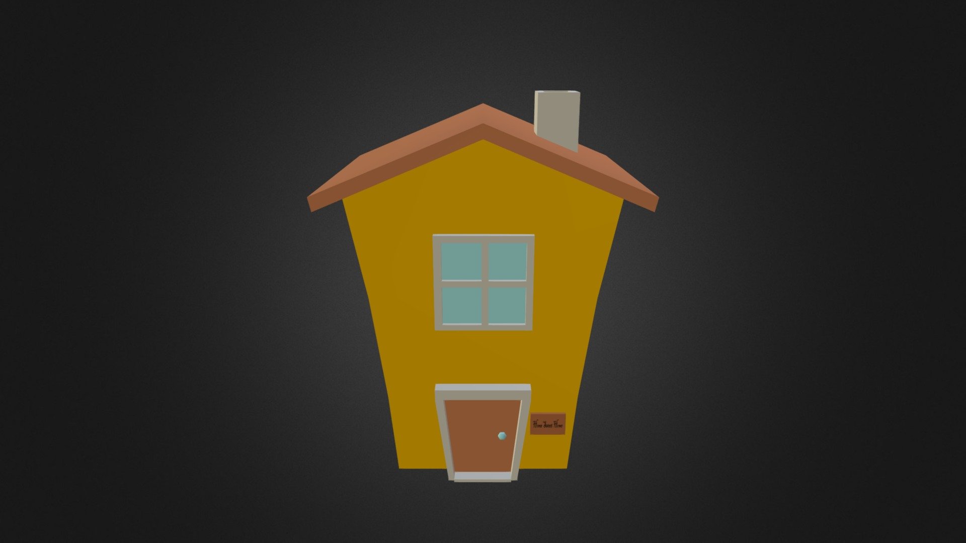 Little Low Poly Home - 3D model by kyuusokukaze [0ac852c] - Sketchfab