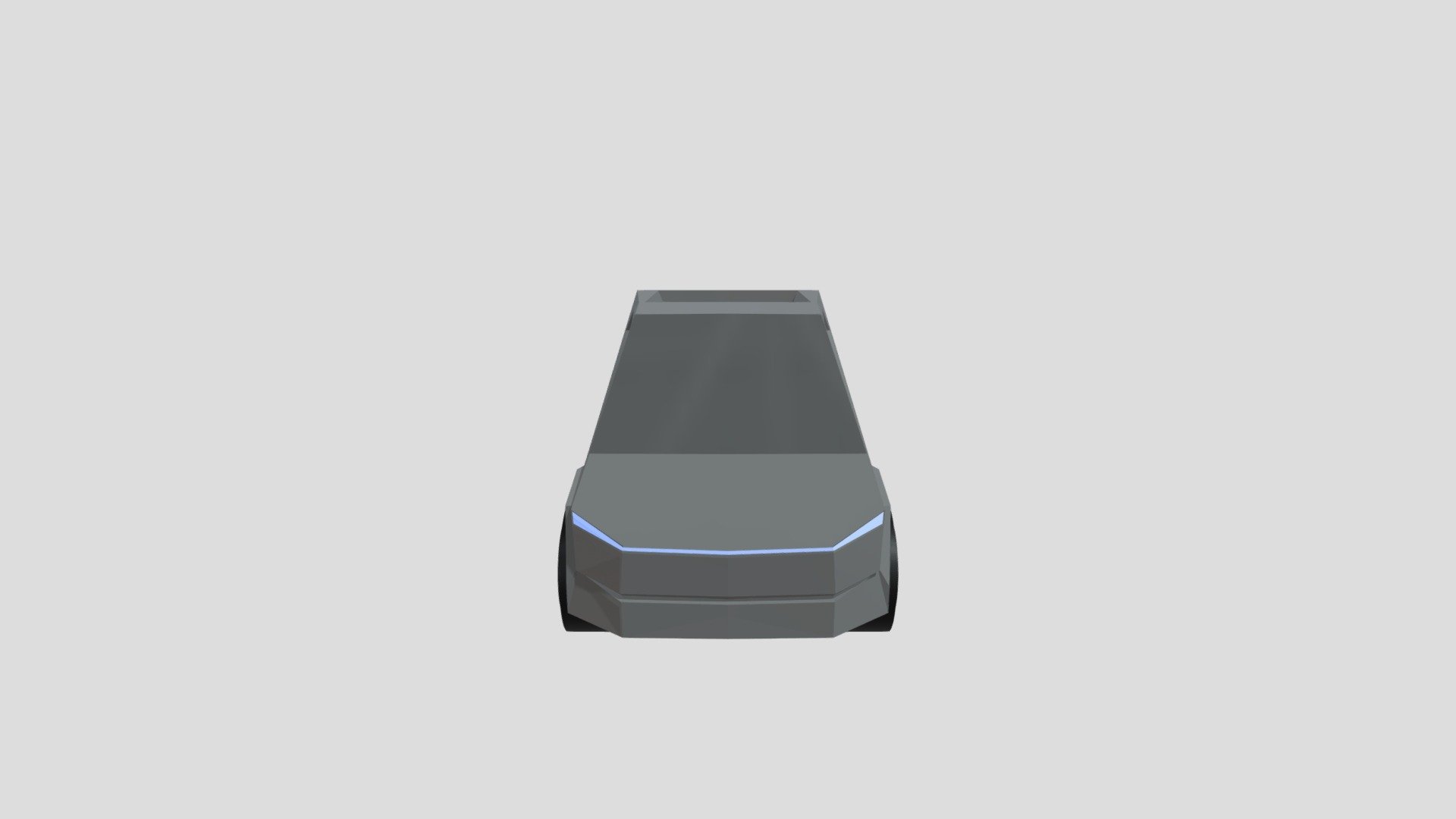 Cybertruck Tesla - Low Poly - Download Free 3D model by shoot.ka ...