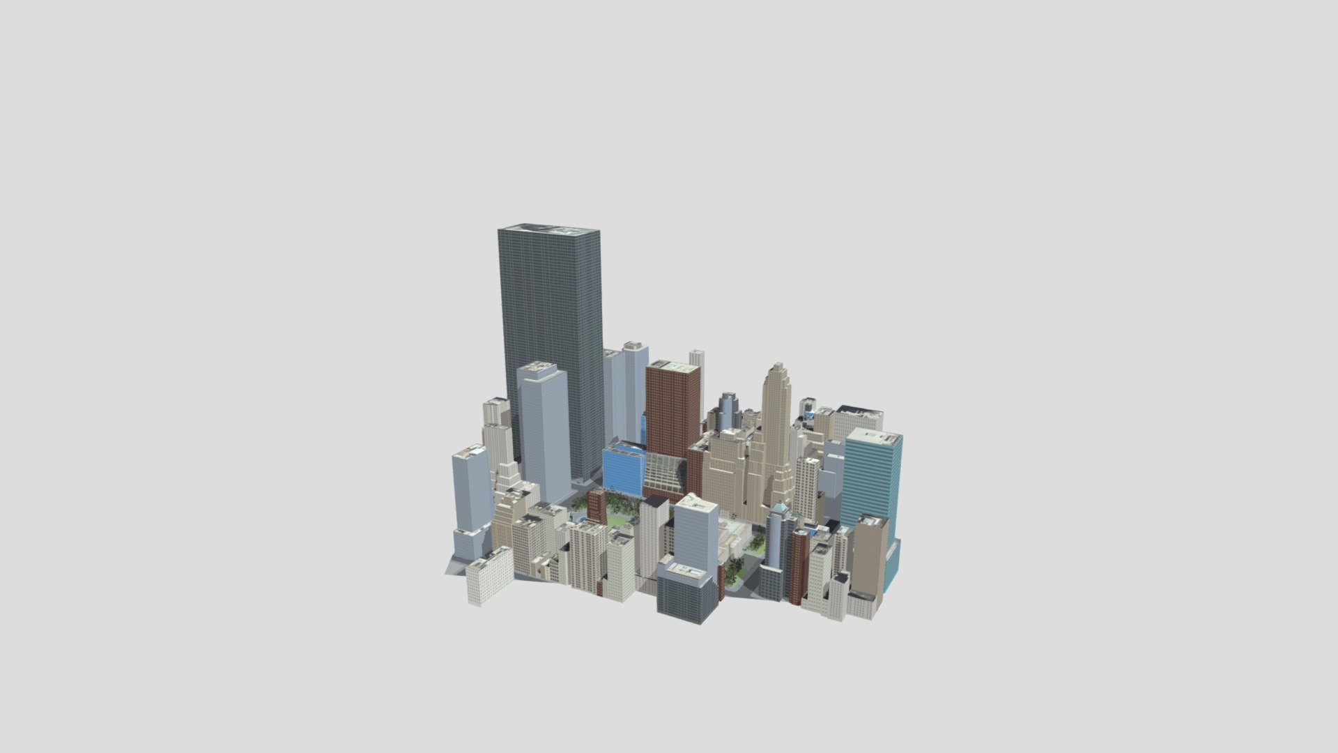 new york city - Download Free 3D model by carlossangronio [0acd129 ...