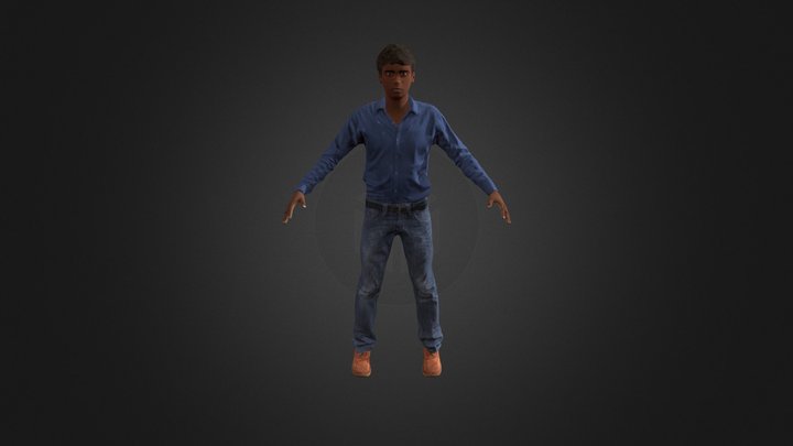 Human-character 3D models - Sketchfab