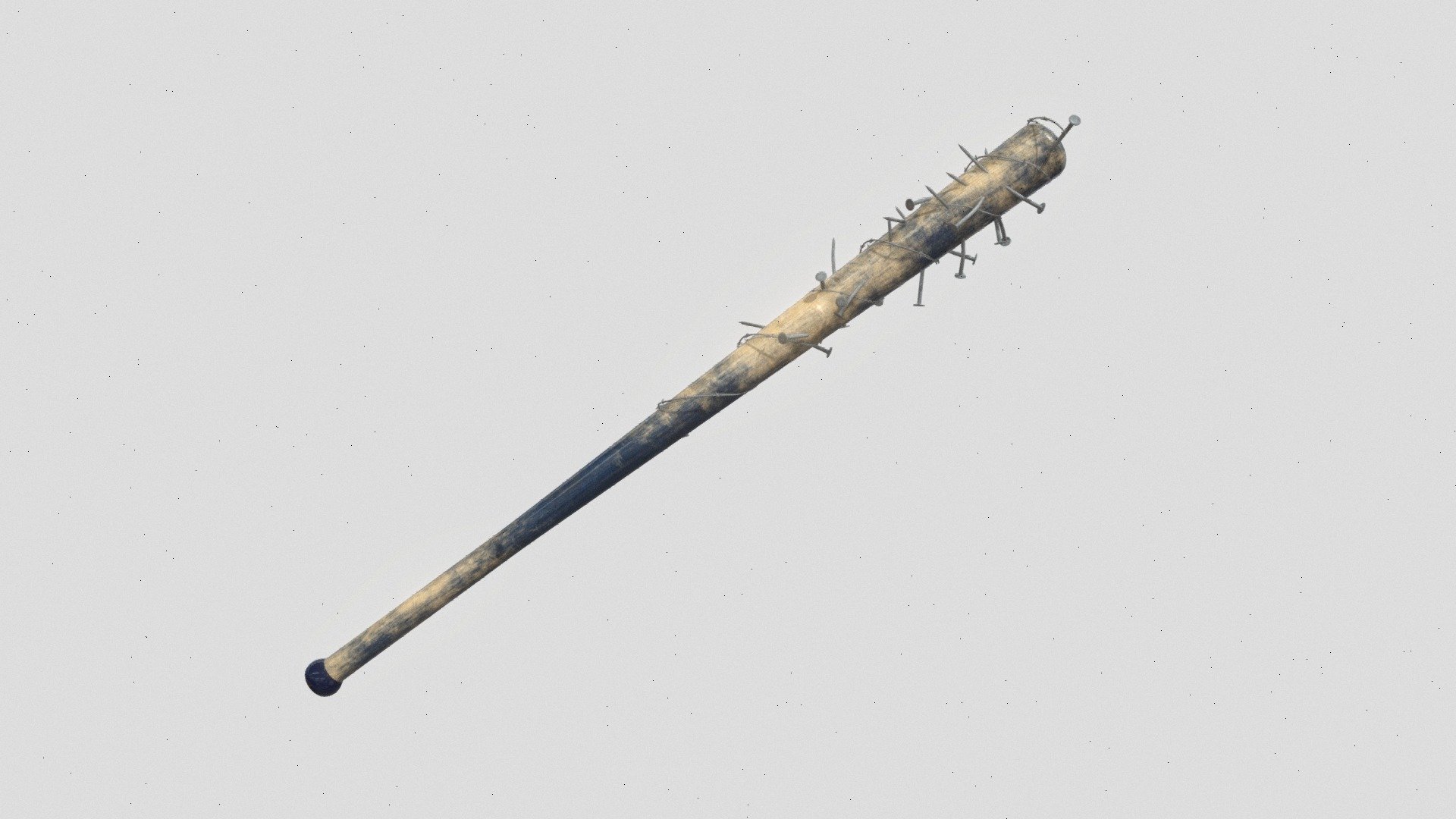 Spiked Baseball Bat - Download Free 3D model by pixelconstruct [0acd786 ...