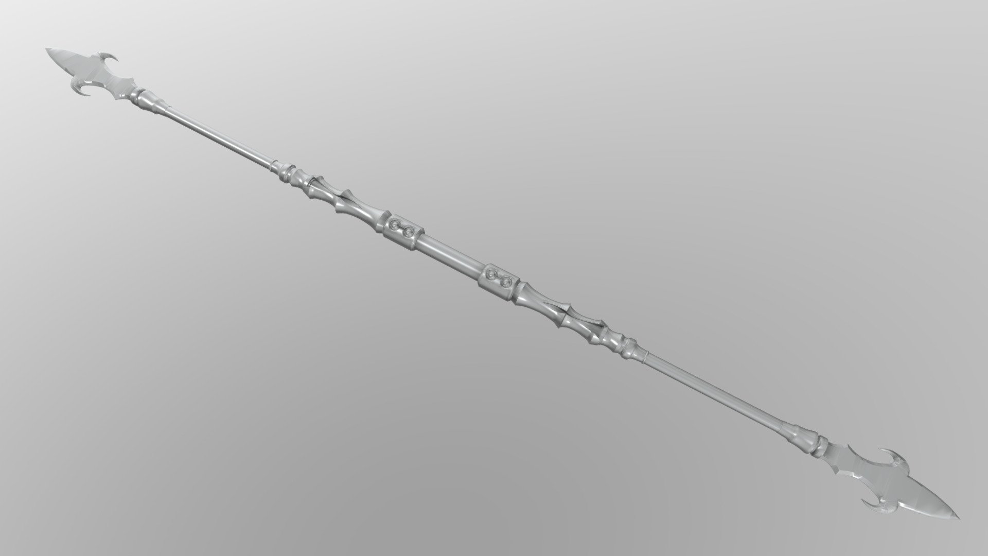 Final Fantasy VII Remake - Aeriths Silver Rod - 3D model by ...