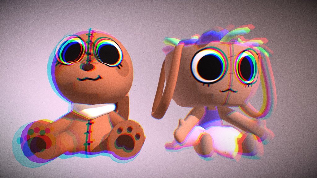 plushie - A 3D model collection by Amberissatan - Sketchfab