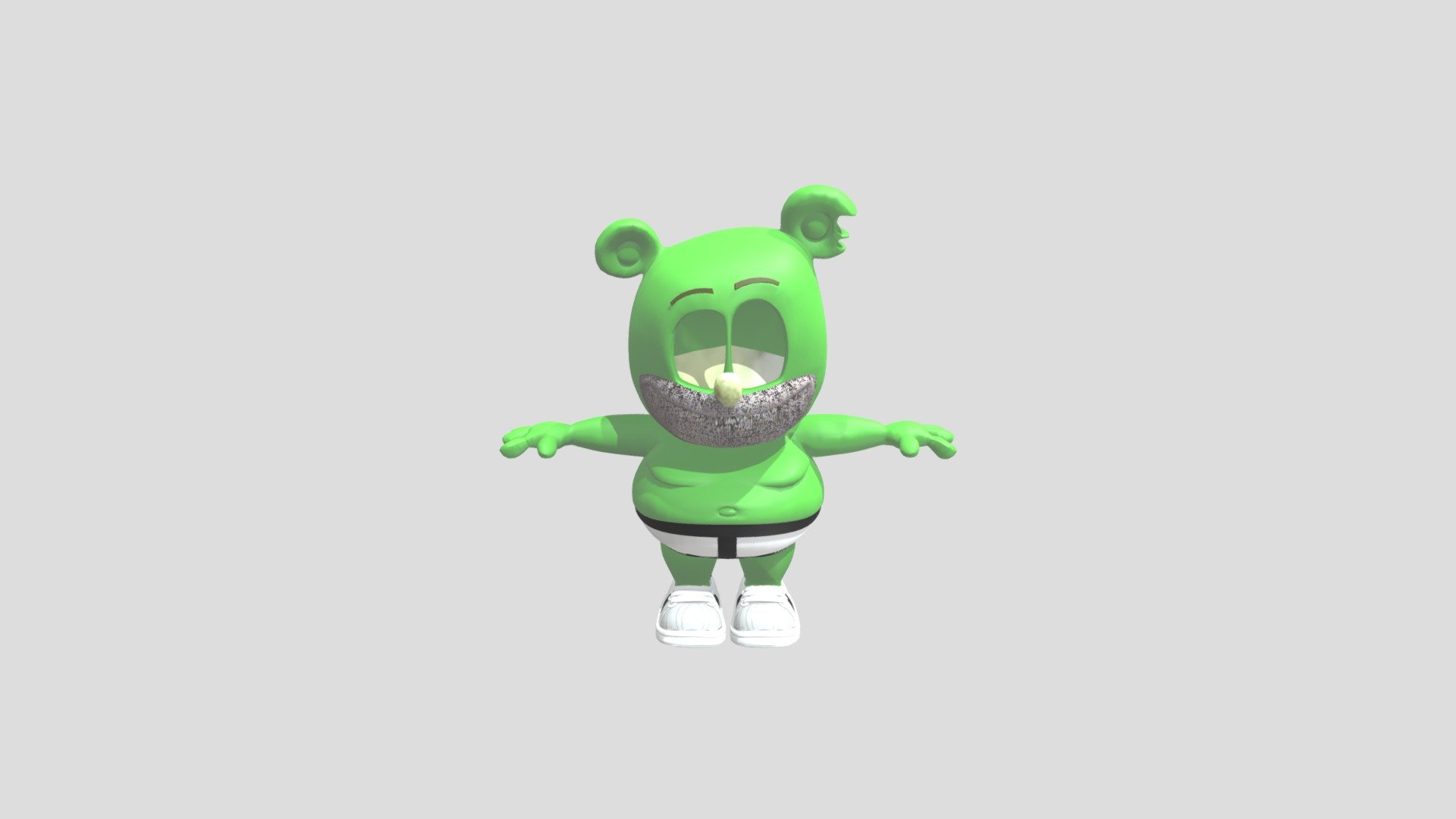 Gummibar Yummy Gummy Search For Santa - Download Free 3D model by ...