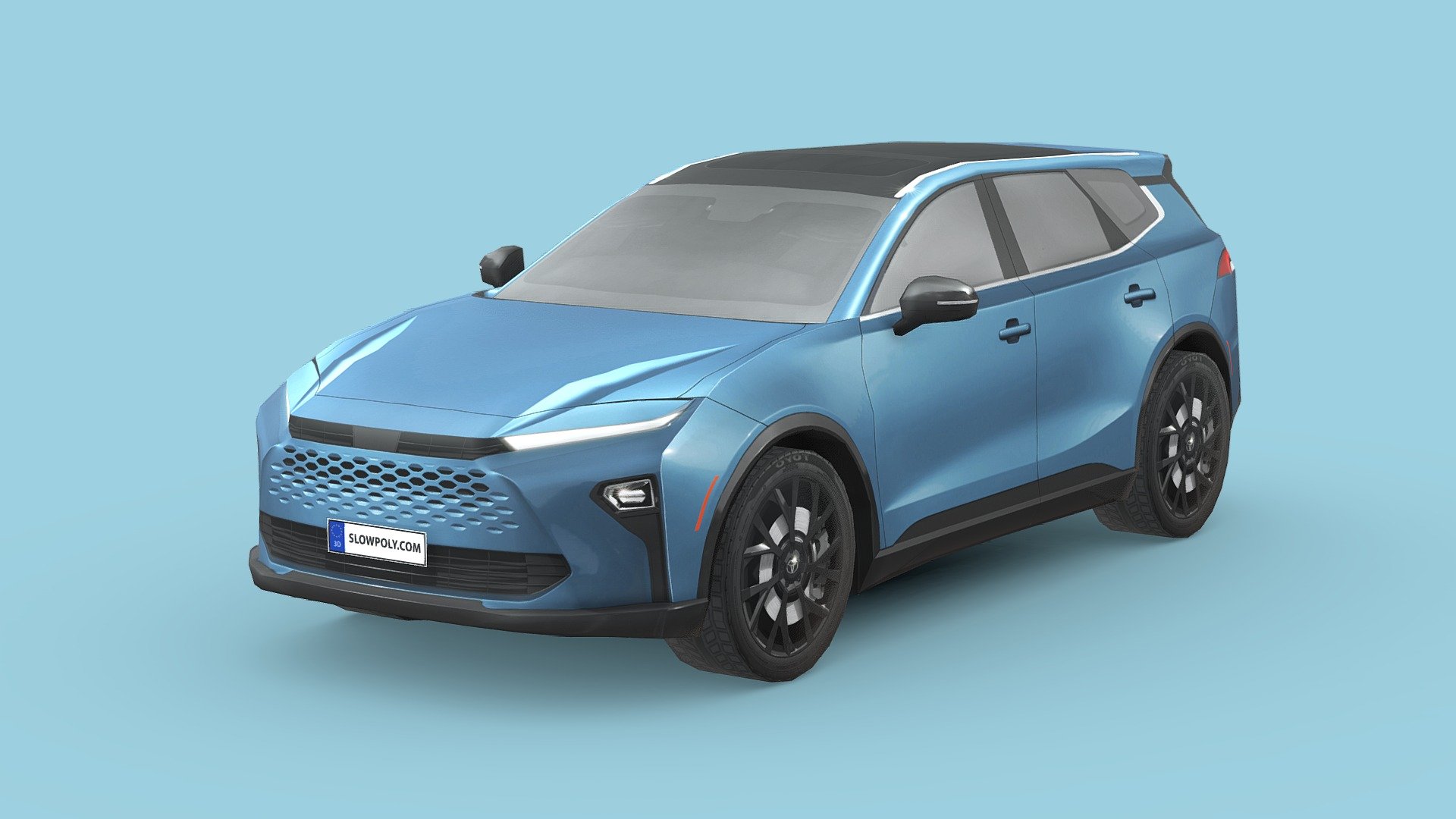 Toyota Crown Signia 2025 - 3D model by slowpoly [0acfb9e] - Sketchfab