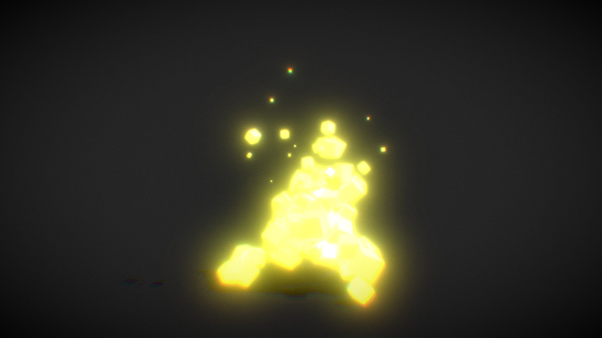 Stylized Fire Animation Perfect Loop - Download Free 3D model by ...