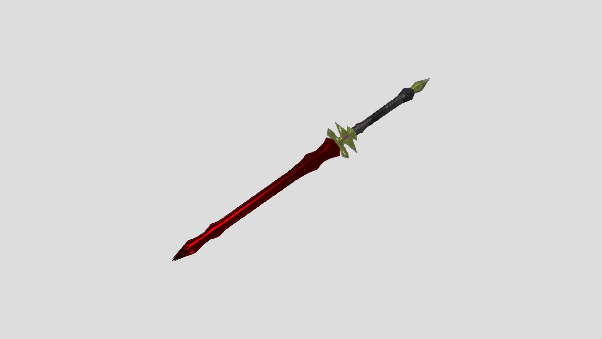 Blood infused Blade 3 - Download Free 3D model by August Anumba ...