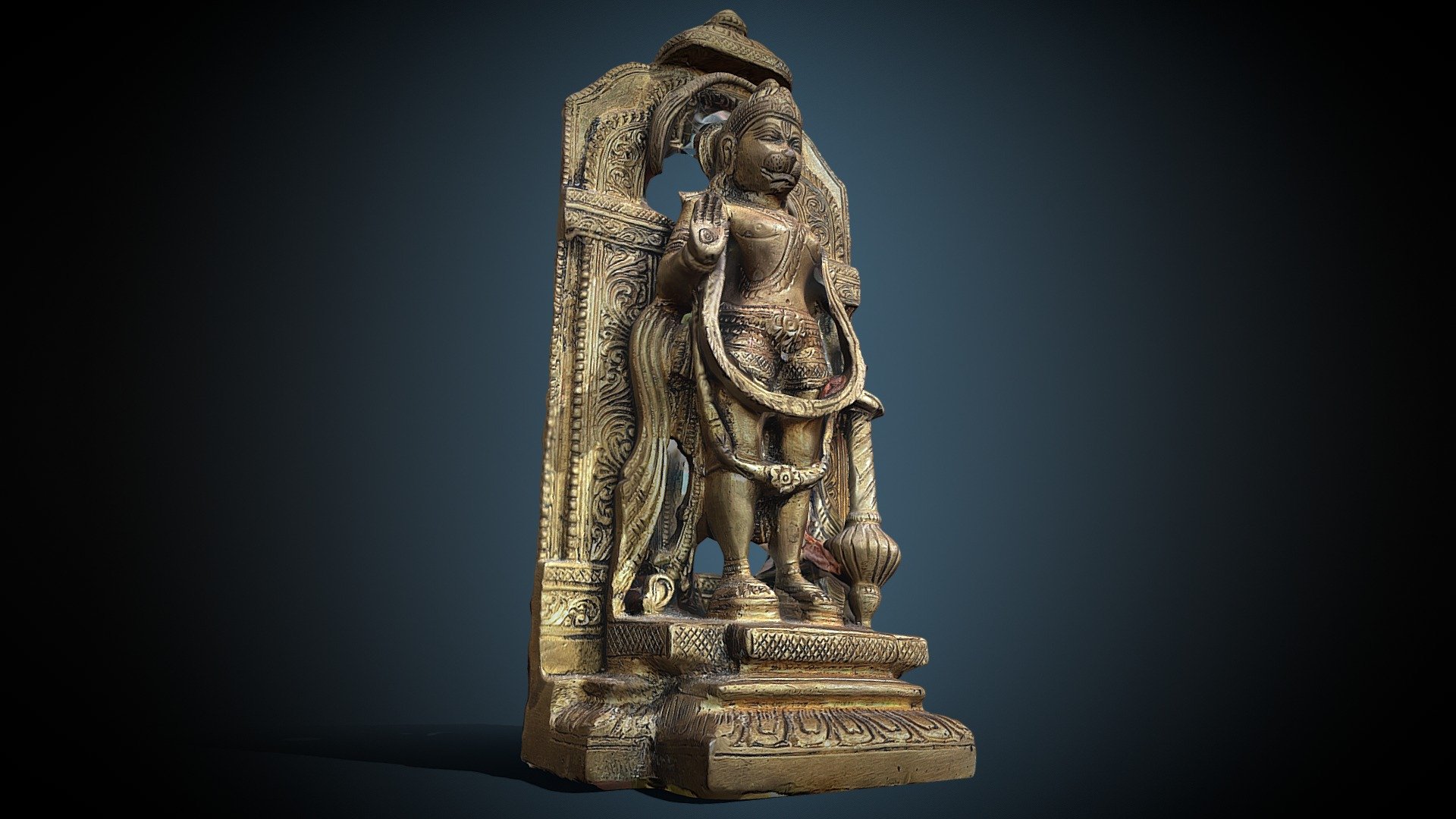 hanuman - Buy Royalty Free 3D model by KimtueKP [0ad0e1a] - Sketchfab Store