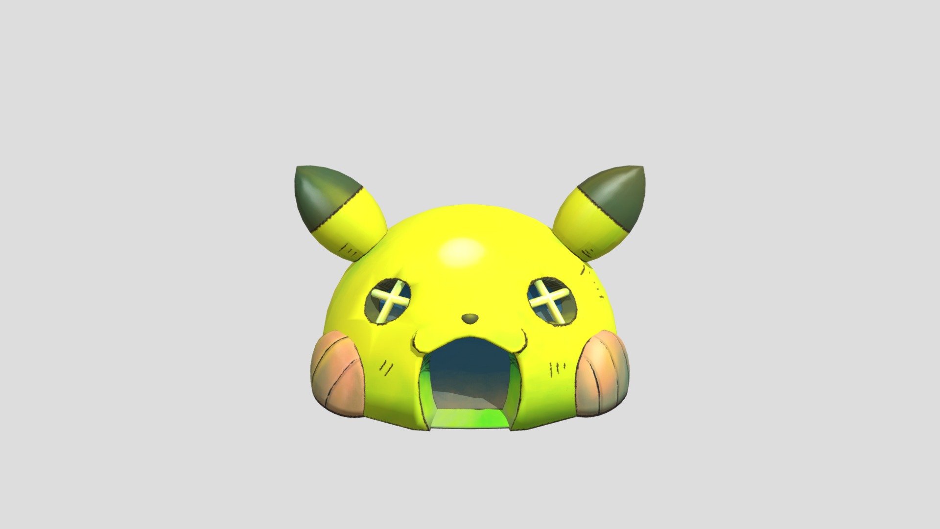 Pokemon Pikachu House - Download Free 3D model by Tigerar1 ...