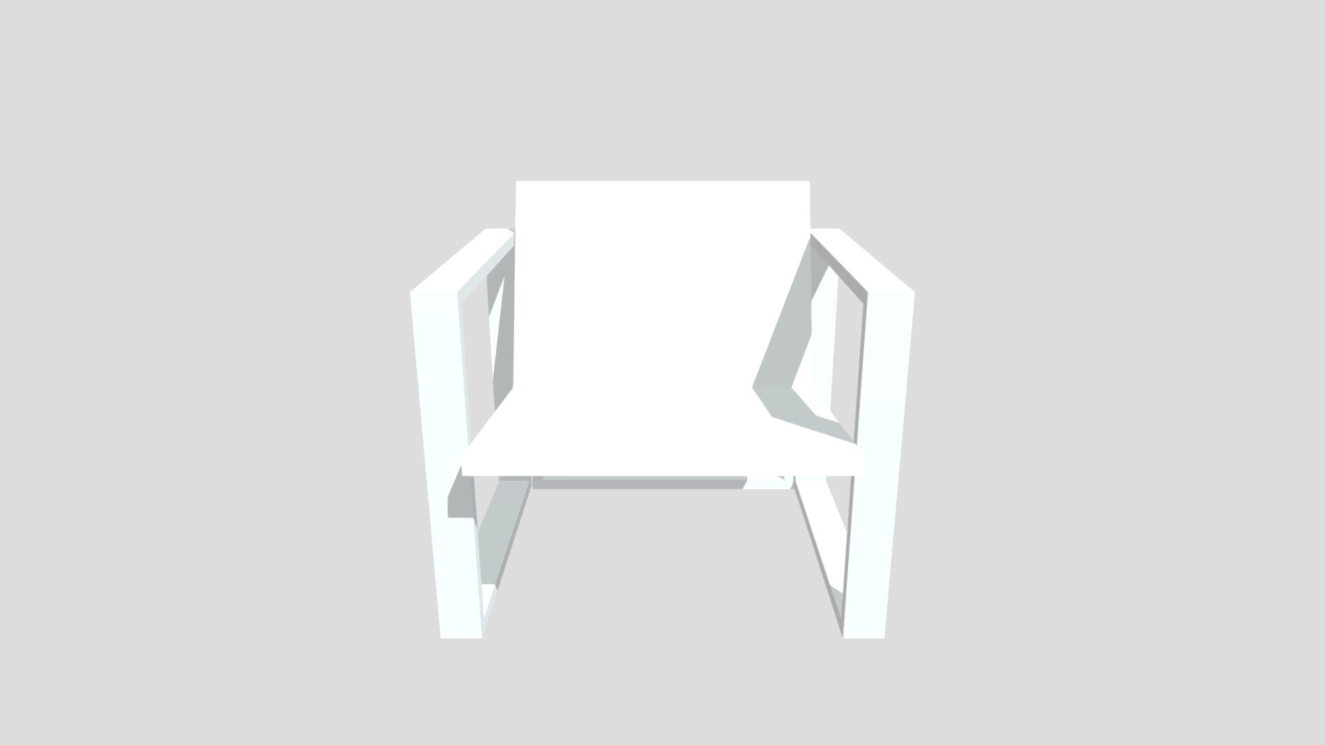 Textureless Chair - Download Free 3D model by Limé (@gustavolime) [0ad21e4] - Sketchfab