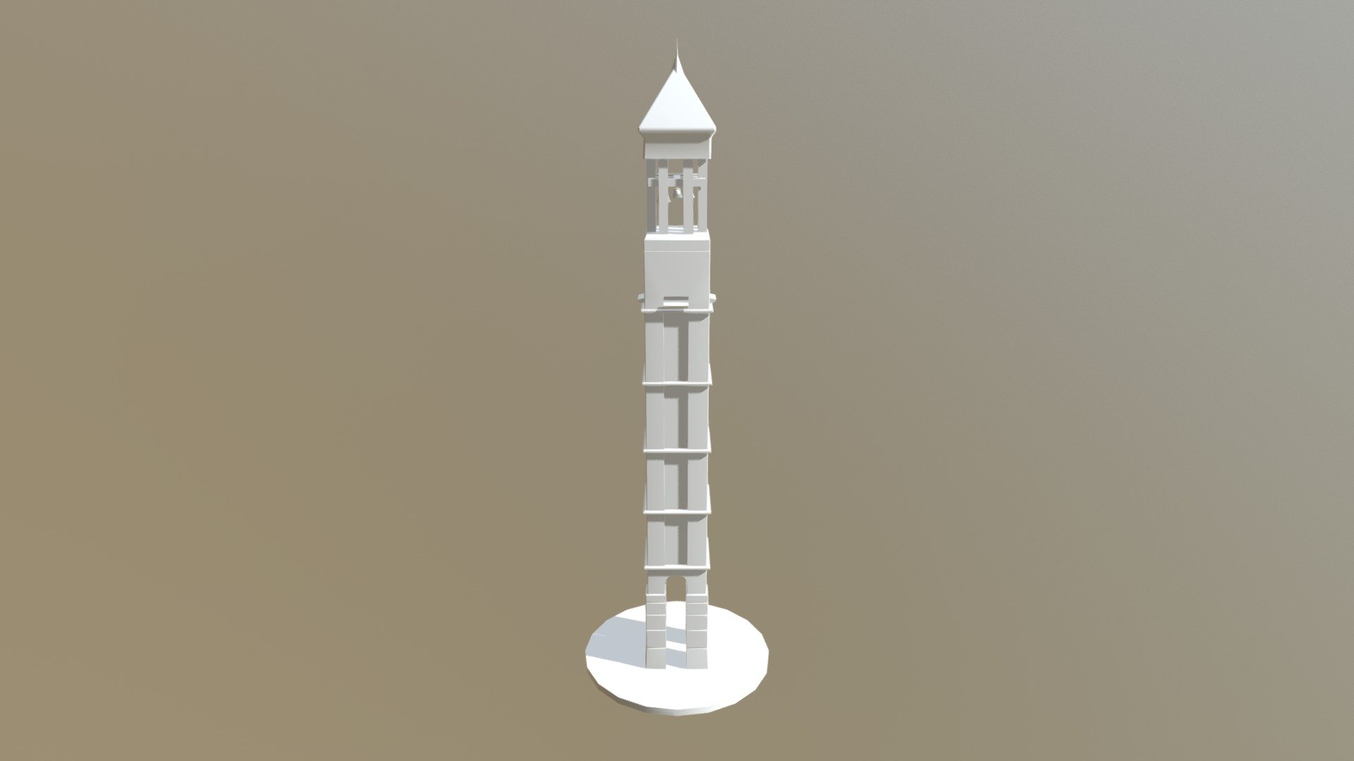 Purdue Bell Tower - 3D model by derekdueker [0ad294e] - Sketchfab