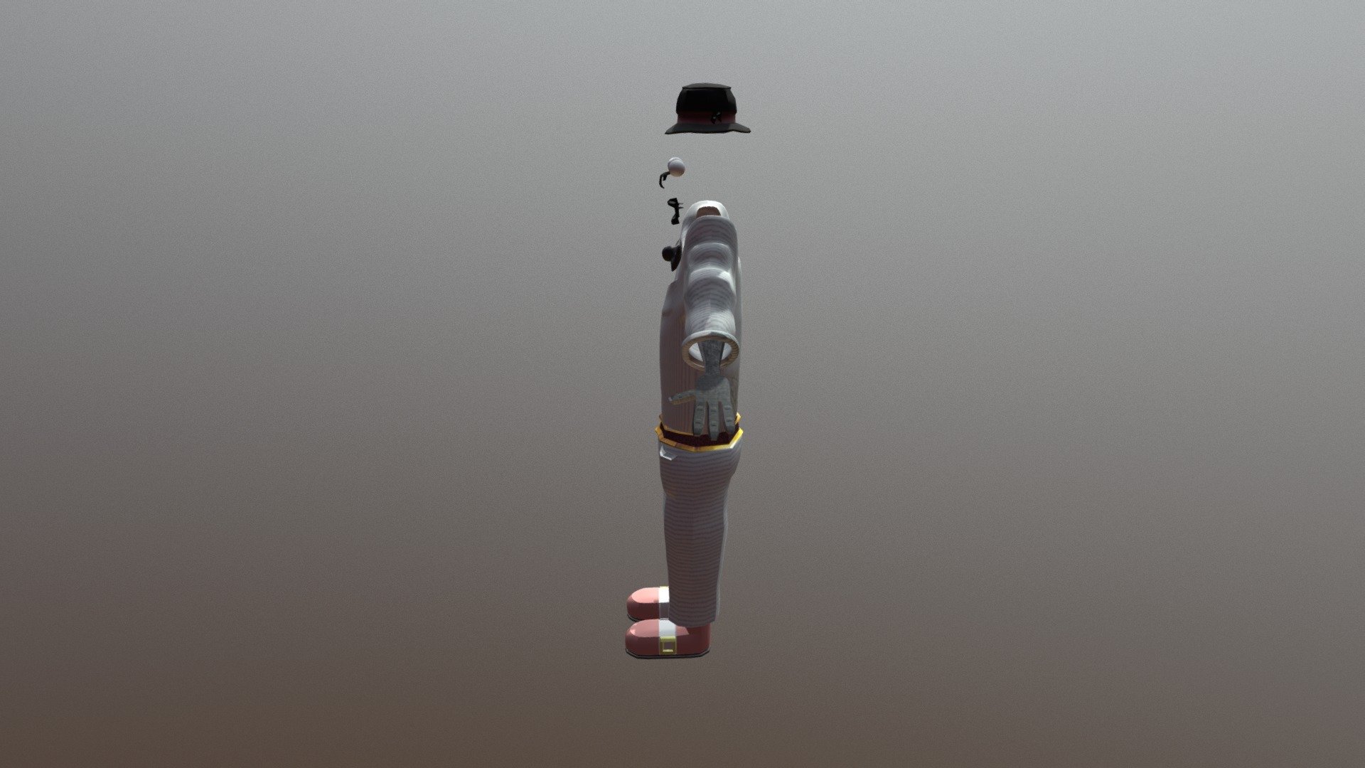 Full Character with Invisible Head - Download Free 3D model by Austin ...