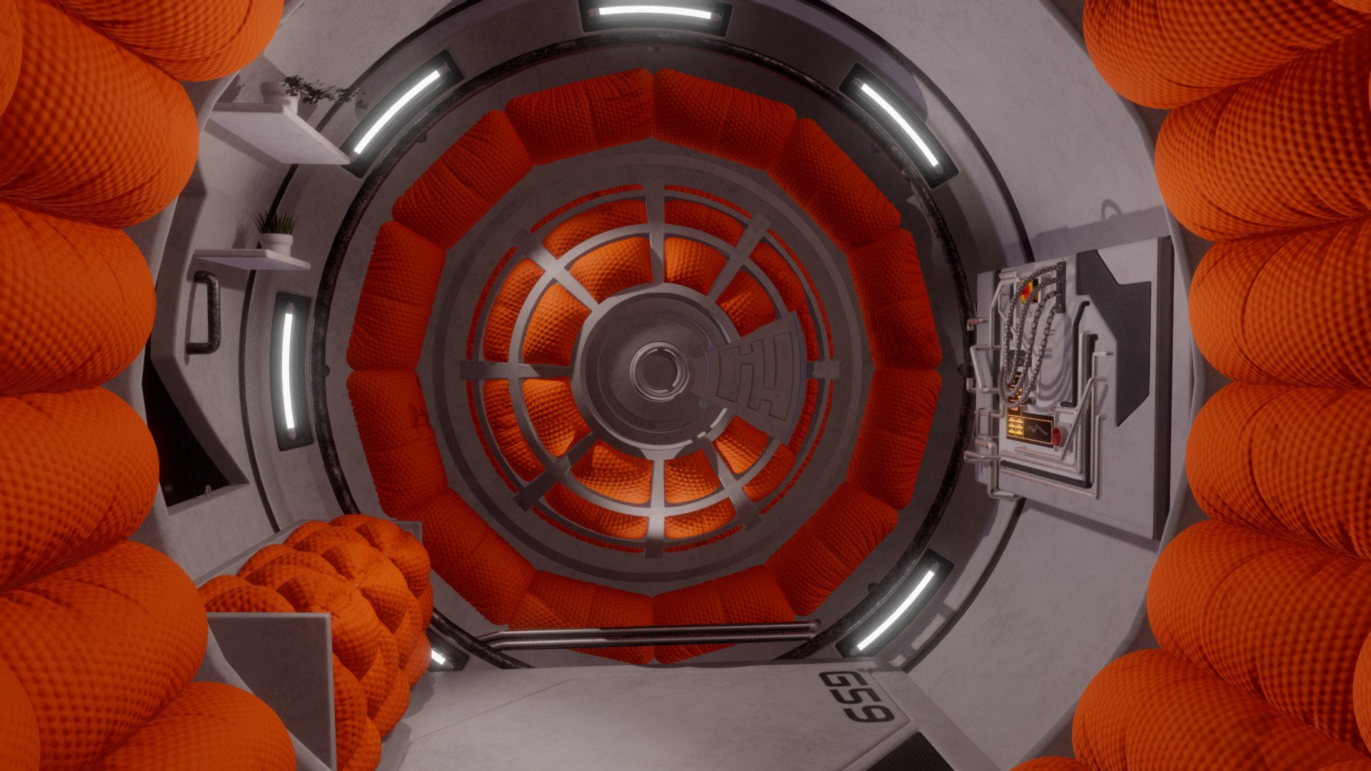 Sci-fi Pod - 3D model by antoineallardchoquette [0ad5a31] - Sketchfab