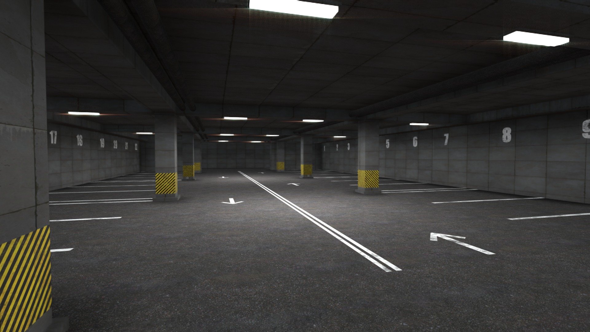 Underground Parking Lot Parking Capital Markets | CBRE