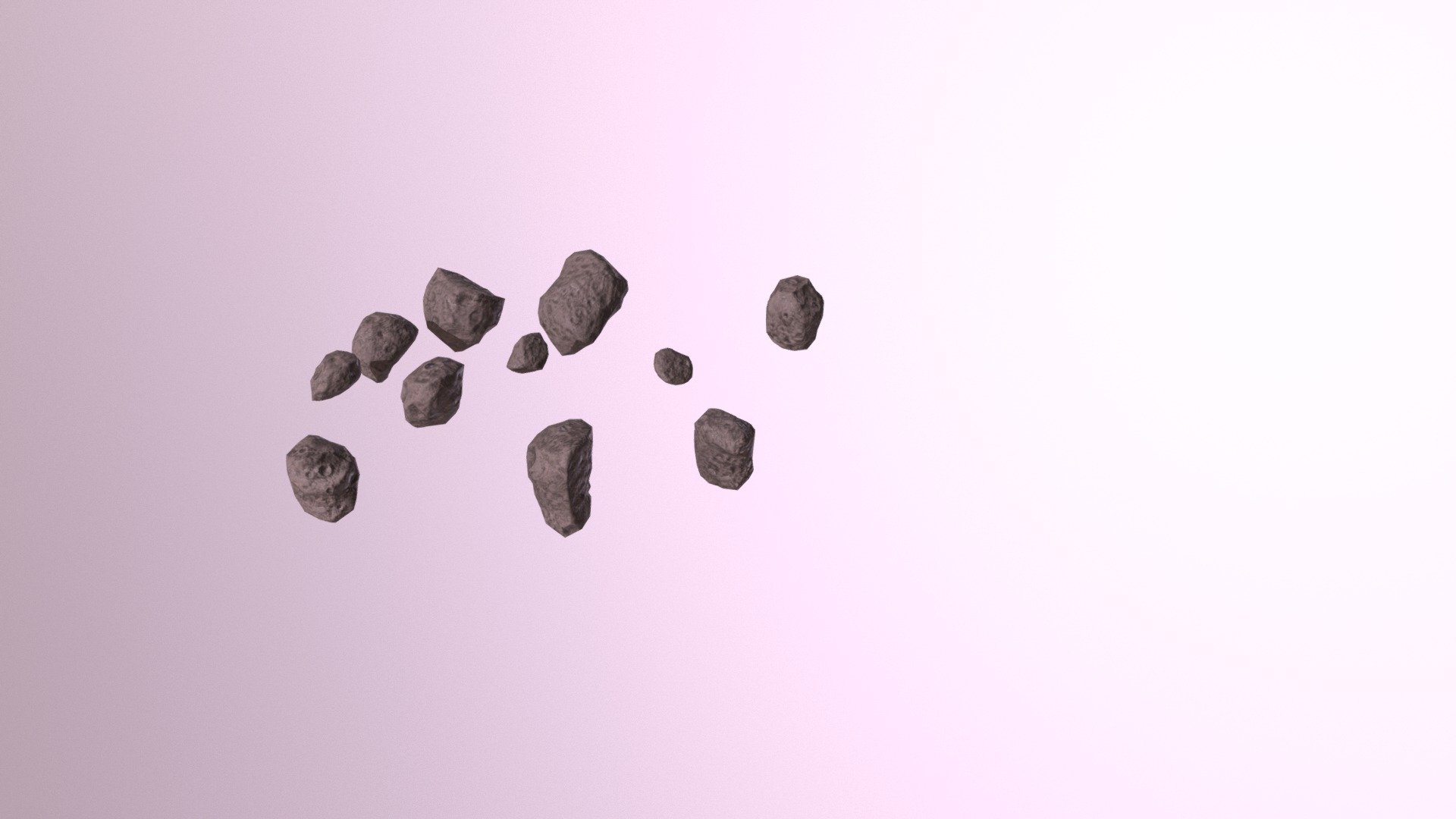 Asteroids - 3D model by Fernando Sousa (@TheFirstHunter) [0ad5cff ...