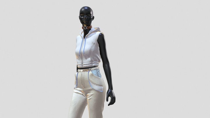 Marvelousdesigner-clothes 3D models - Sketchfab