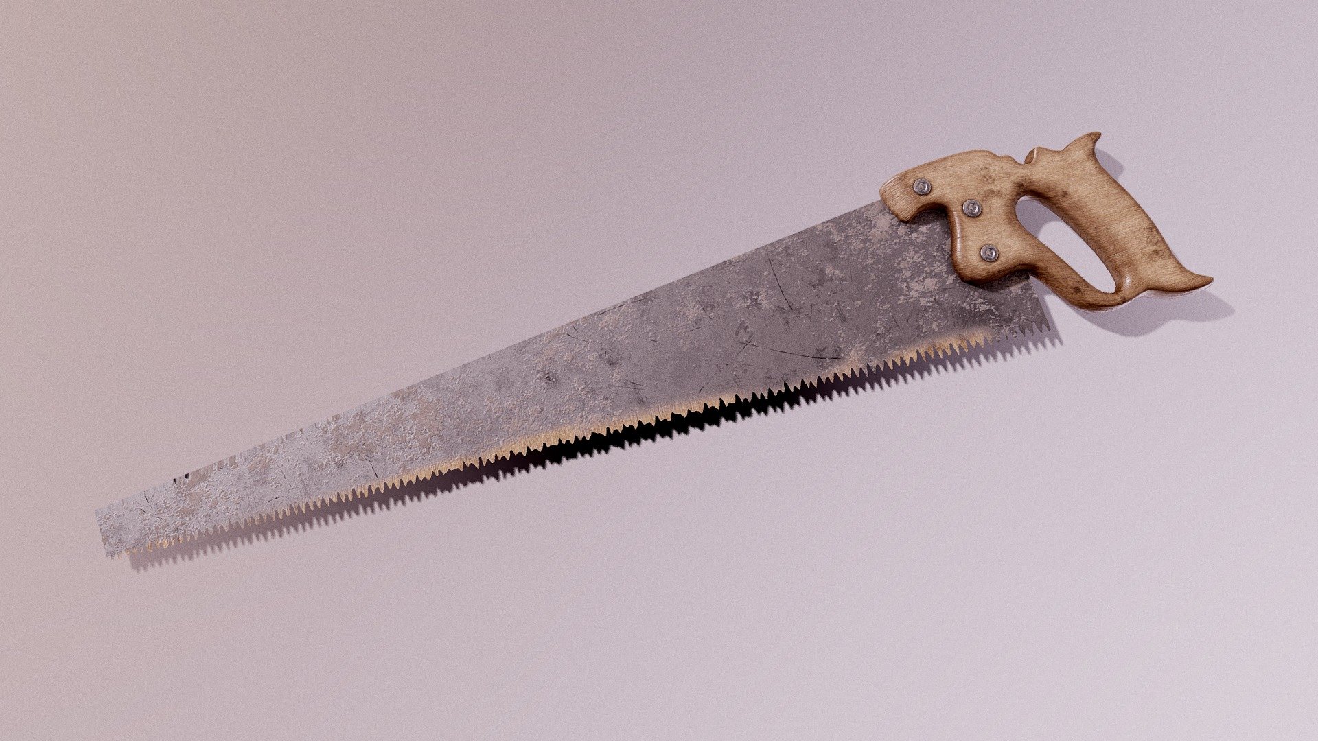 Saw - Download Free 3D model by xmuttonpie [0add929] - Sketchfab