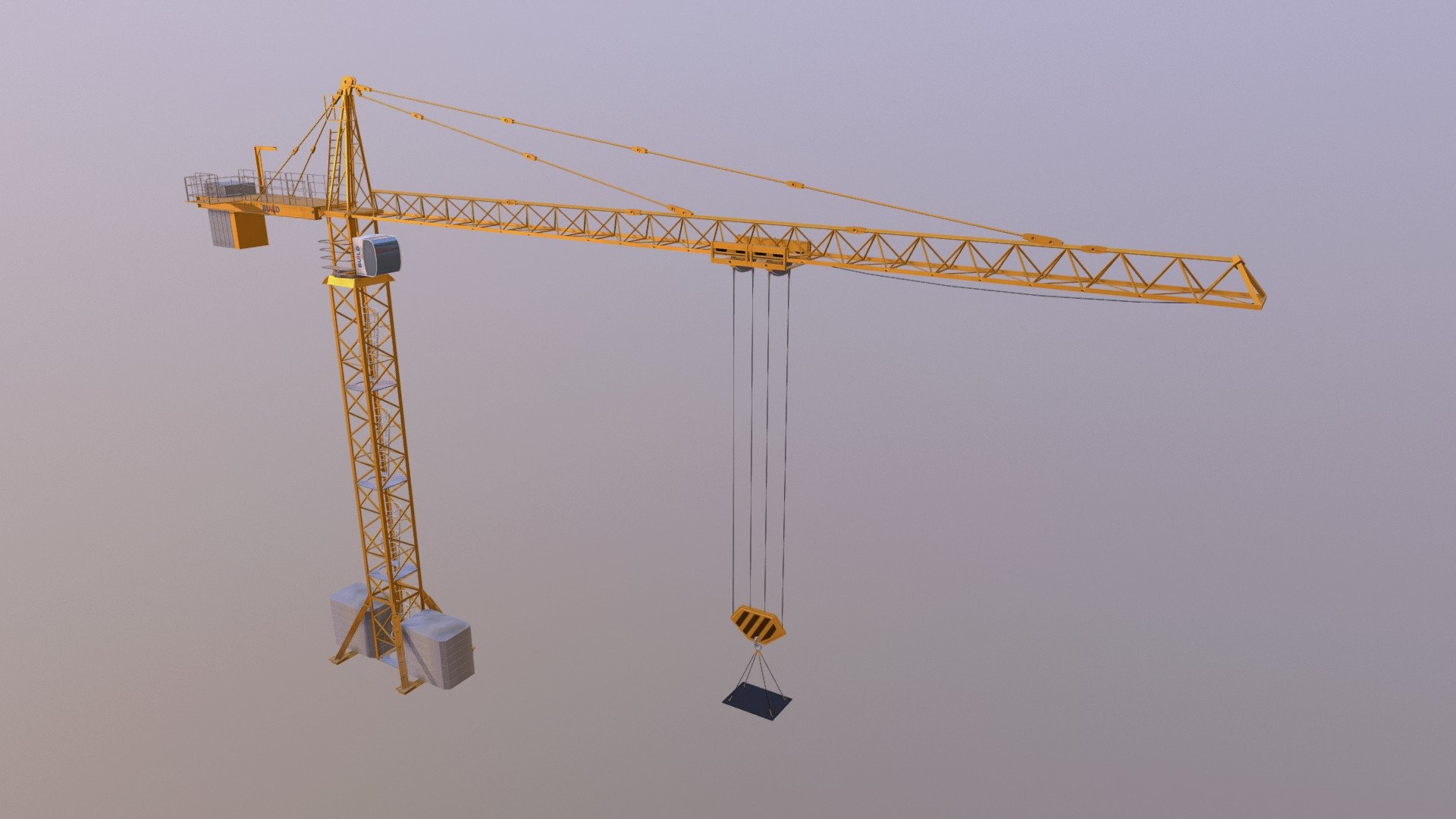 Crane - Download Free 3D model by Théo Richard (@theorichard) [0adf3e5 ...