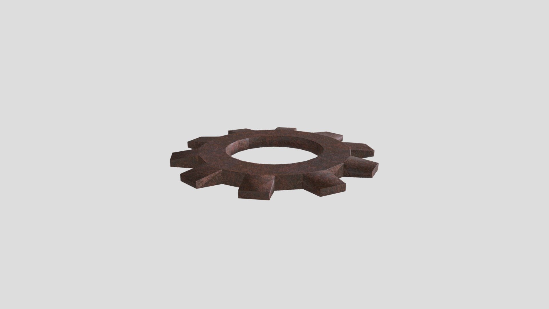 rusty gear - Download Free 3D model by wwaarrdd [0adf456] - Sketchfab
