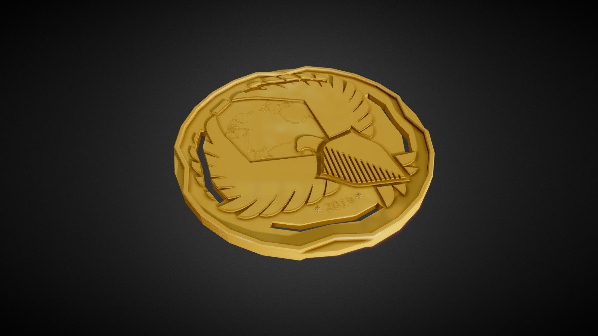 Coin - 3D model by Atur [0ae0600] - Sketchfab