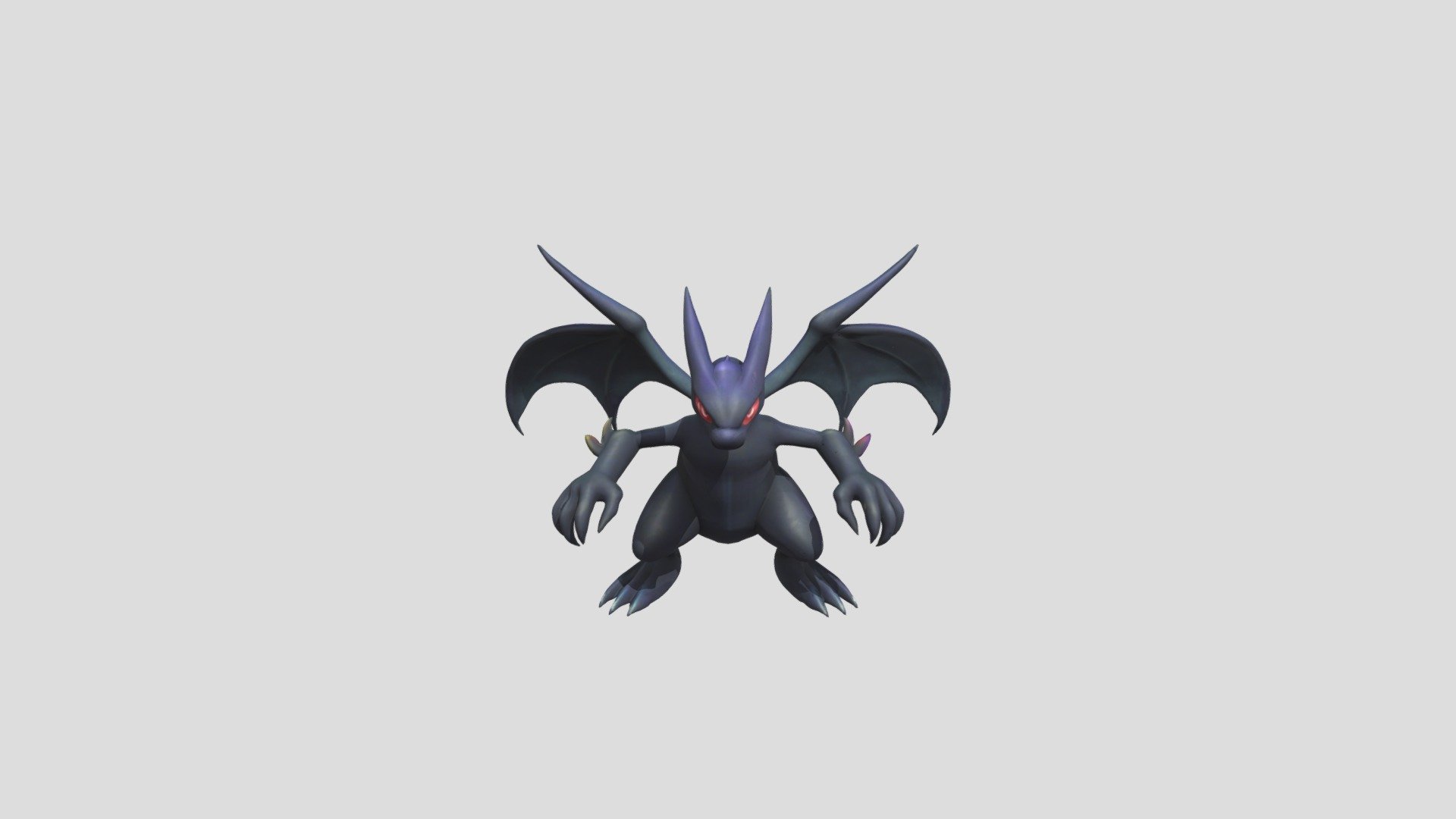 A legendary Pokémon of Dark type. - 3D model by WanAn (@1581901663 ...