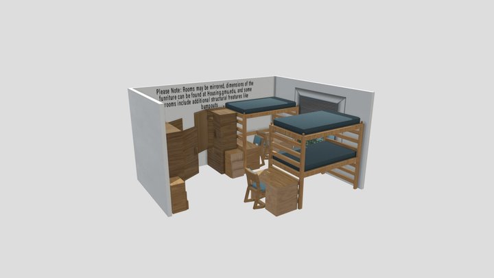Dorm 3D models - Sketchfab