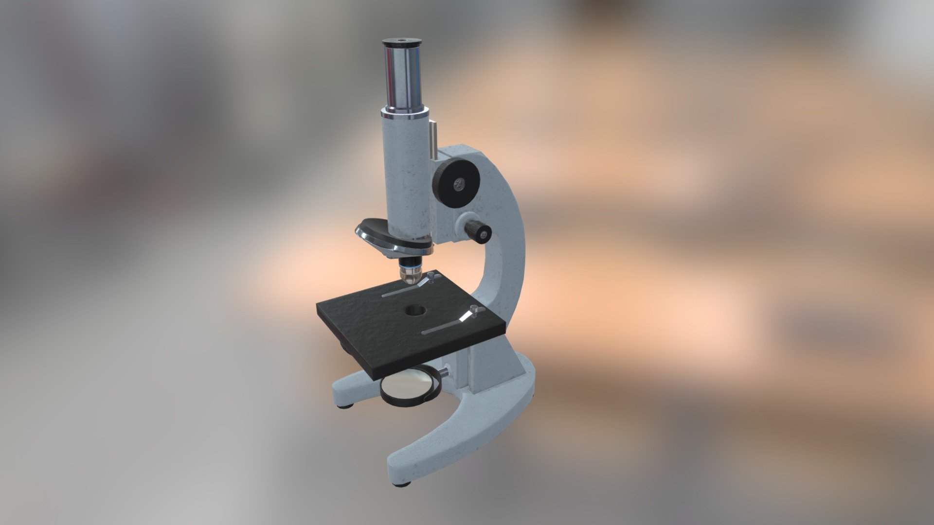 microscope - Buy Royalty Free 3D model by 991519166 [0ae2740 ...