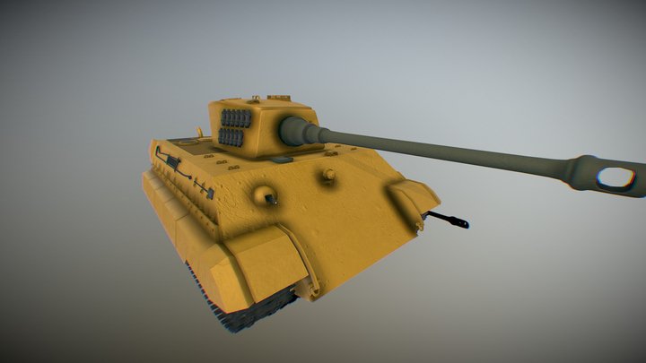 Tiger-2 3D models - Sketchfab