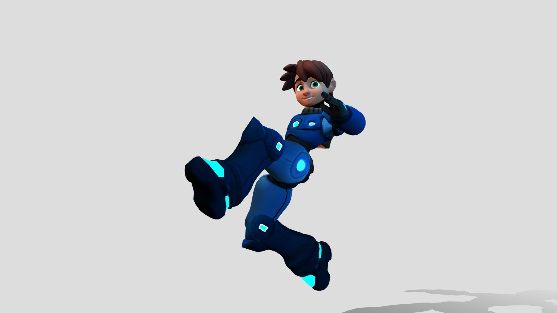 MegaMan Legends Volnutt - Buy Royalty Free 3D model by RuskinDeyell ...