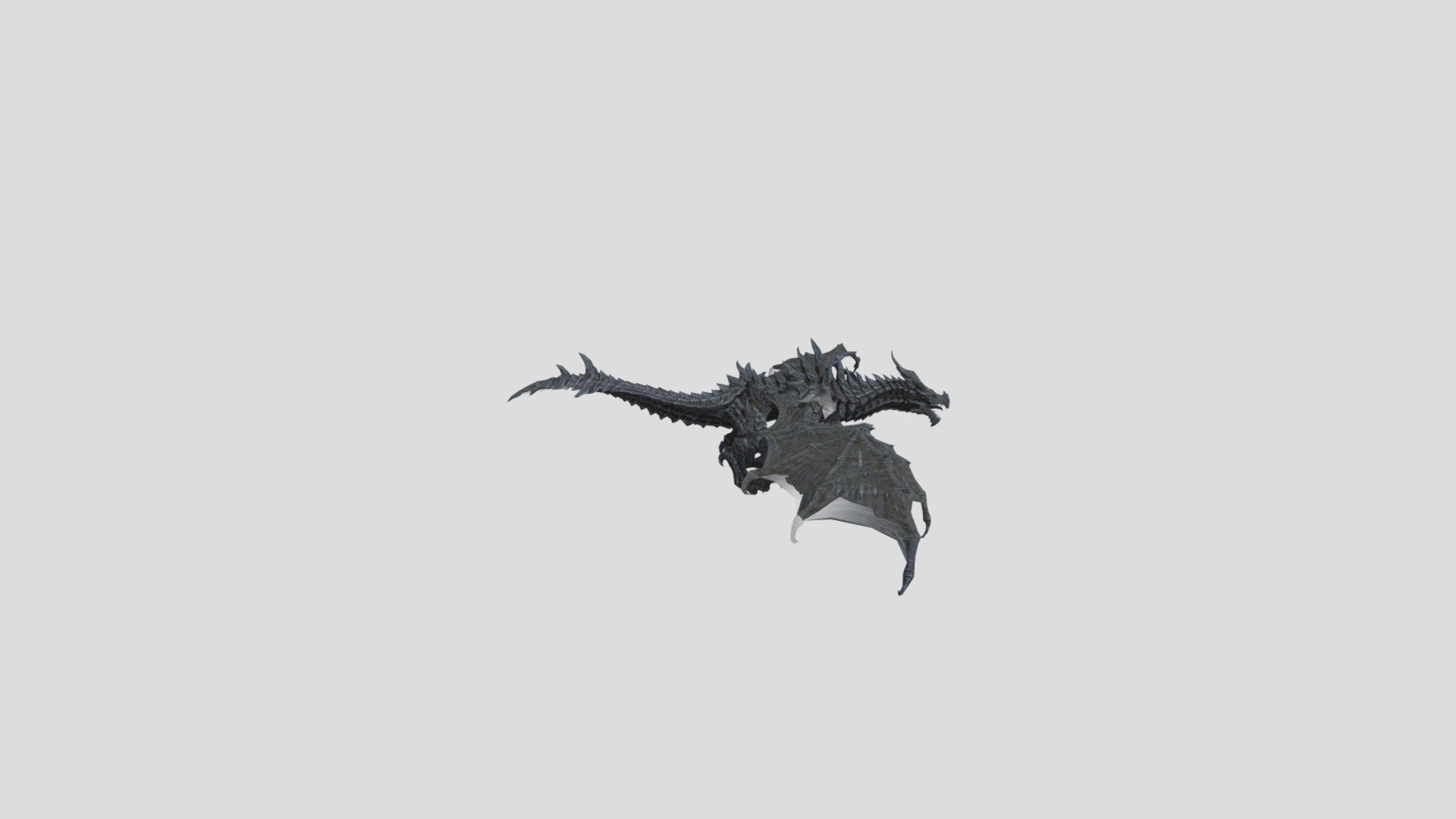 Alduin - 3D model by Adriano.Fontoura.Fraga [0ae3486] - Sketchfab