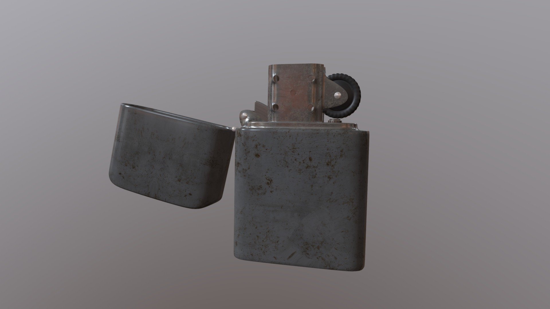 Zippo Lighter - Download Free 3D model by likg [0ae4f78] - Sketchfab