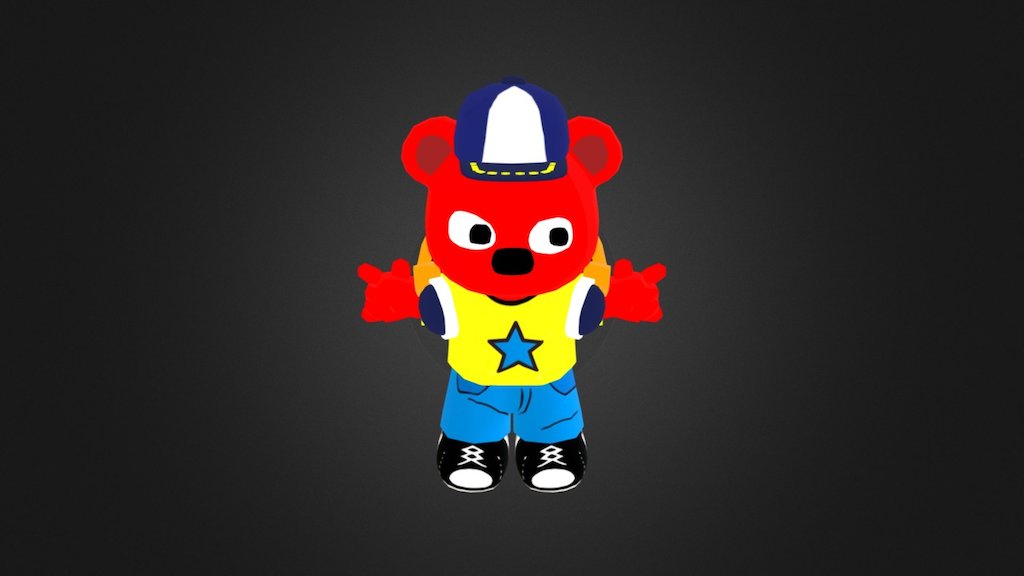 Bluebear - 3D model by merlin.mustache [0ae72d8] - Sketchfab