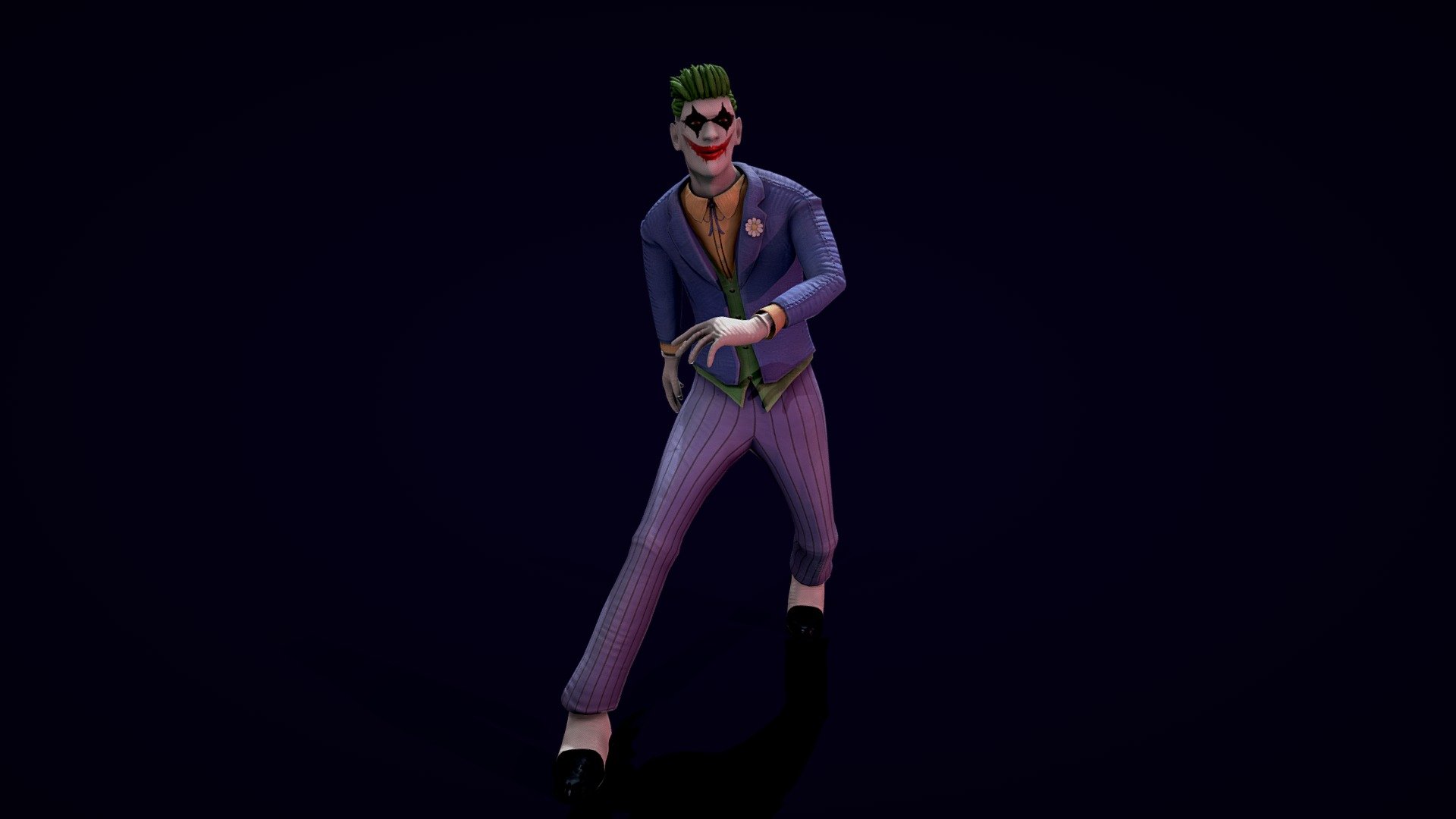 Joker - 3D model by Putsik (@vlad.putsenko) [0ae7bd6] - Sketchfab