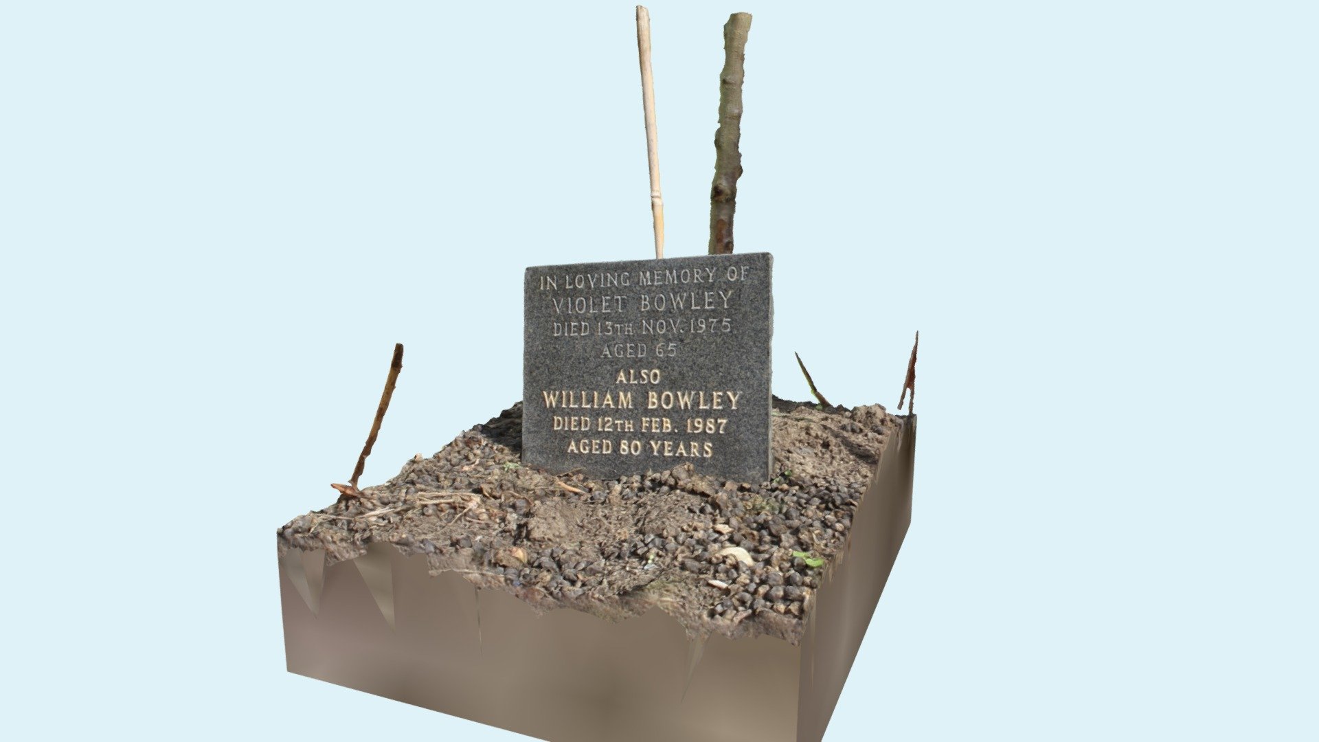 Bowley Memorial Stone - 3D model by Bob Currie (@mooreheadmodels) [0ae7cab] - Sketchfab