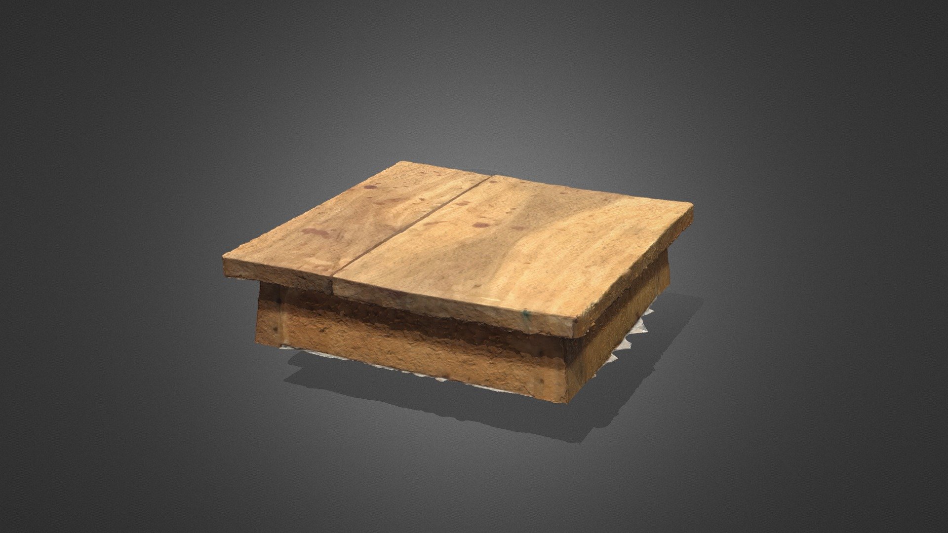 Wooden Table Base - Download Free 3D model by UmangRank [0aea59c ...