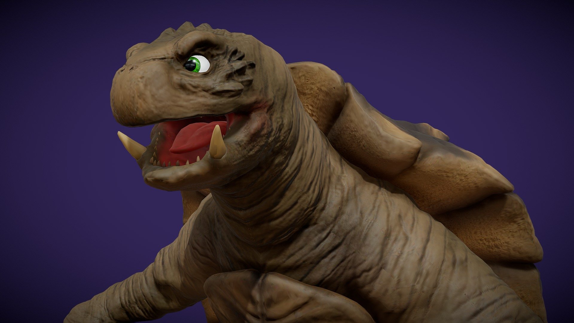 JJJ's Toto (Gamera the Brave) (old model) - Download Free 3D model by ...