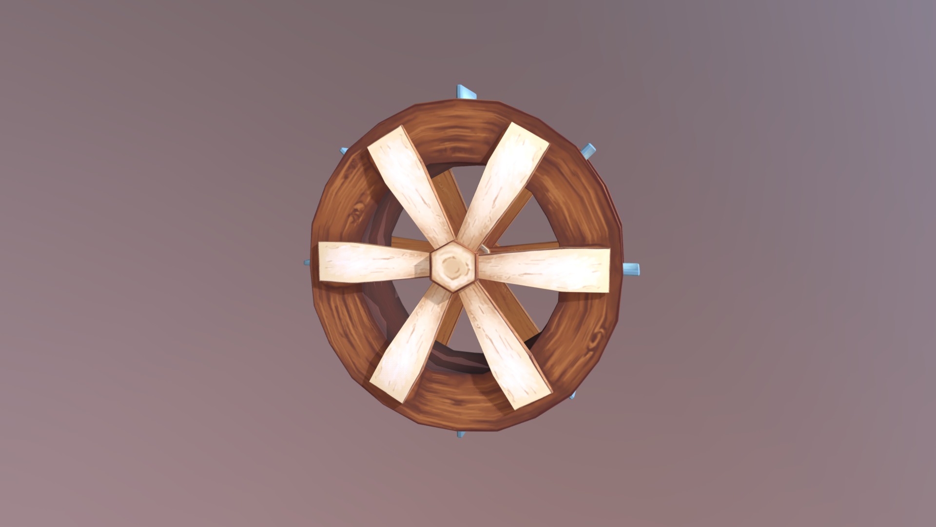 Waterwheel - 3D model by DarrenConcepting [0aebabb] - Sketchfab
